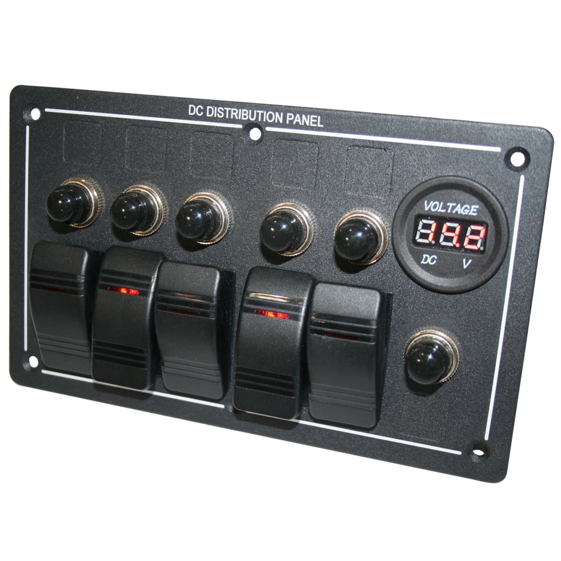 Bulldog Winch 5-Switch Voltmeter Panel w/Breakers 20267 , $10.00 Off ...
