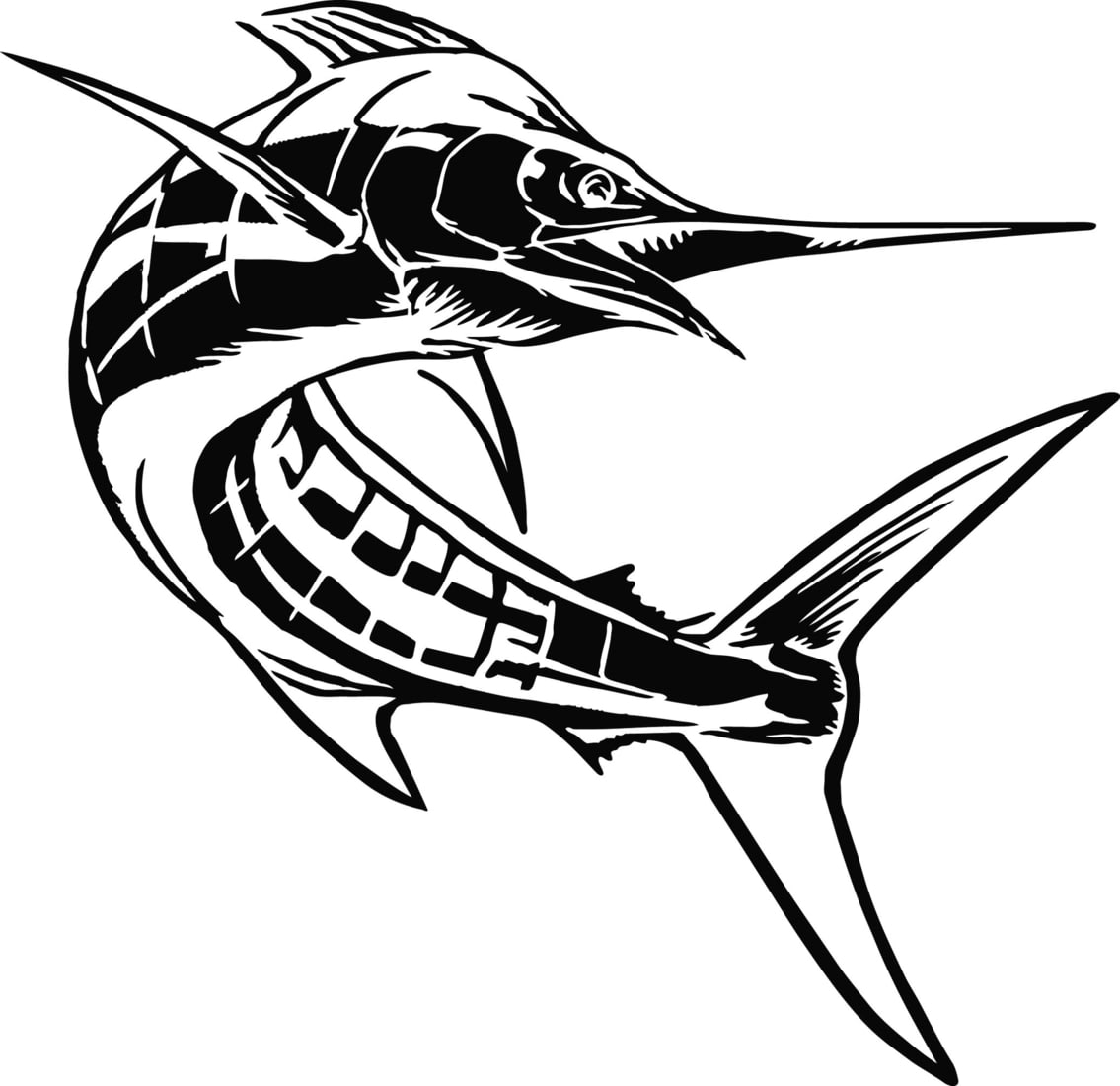 Calcutta Fish Decals — CampSaver