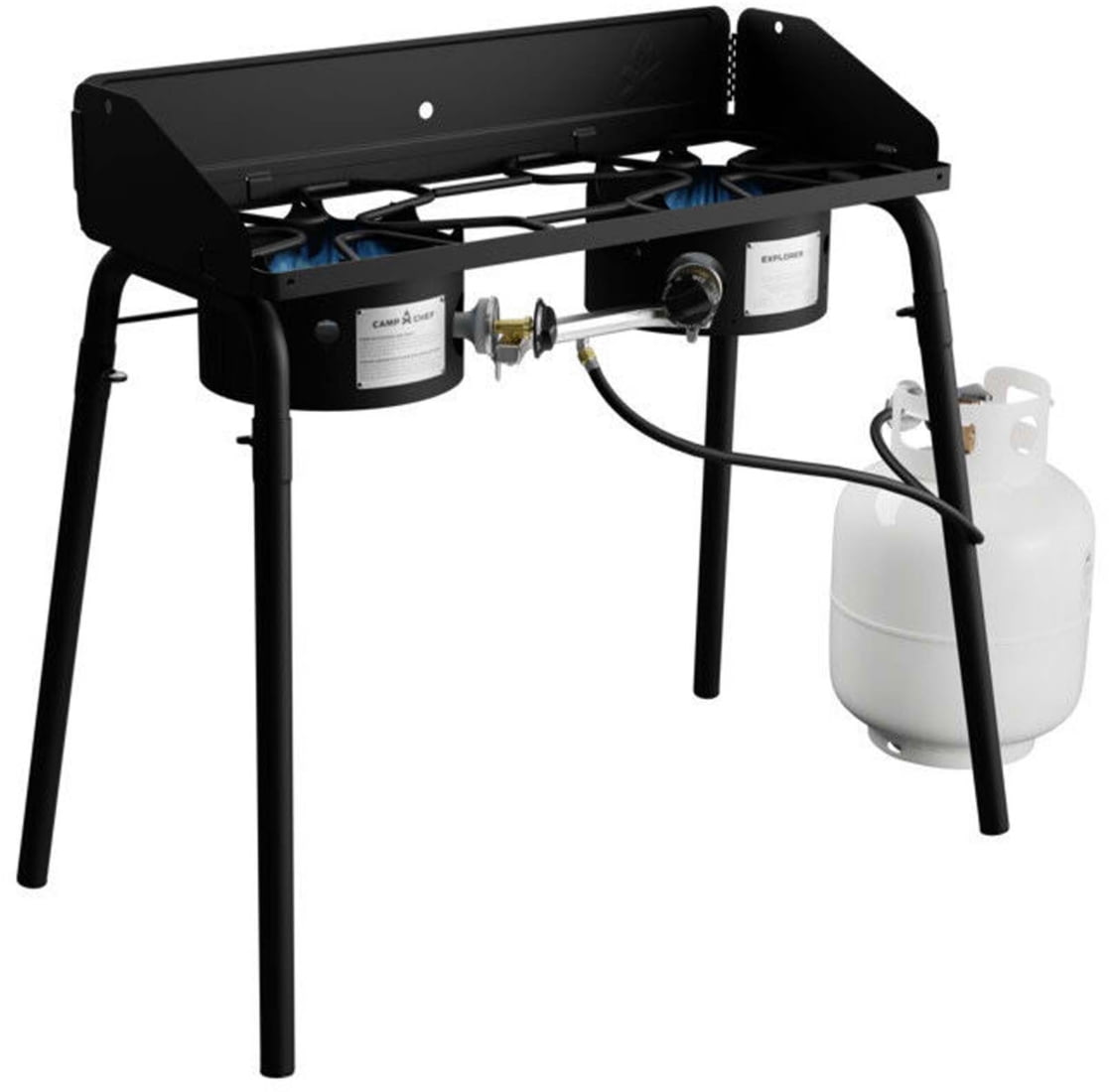 Camp Chef Explorer 2 Burner Stove With Detachable Legs , Up to 32% Off ...