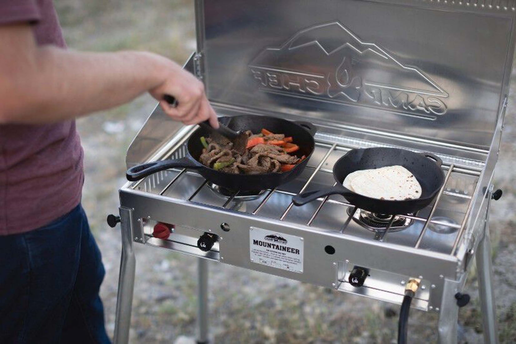 Camp Chef Mountaineer Aluminum Cooking System MS40AX , $20.00 Off with ...
