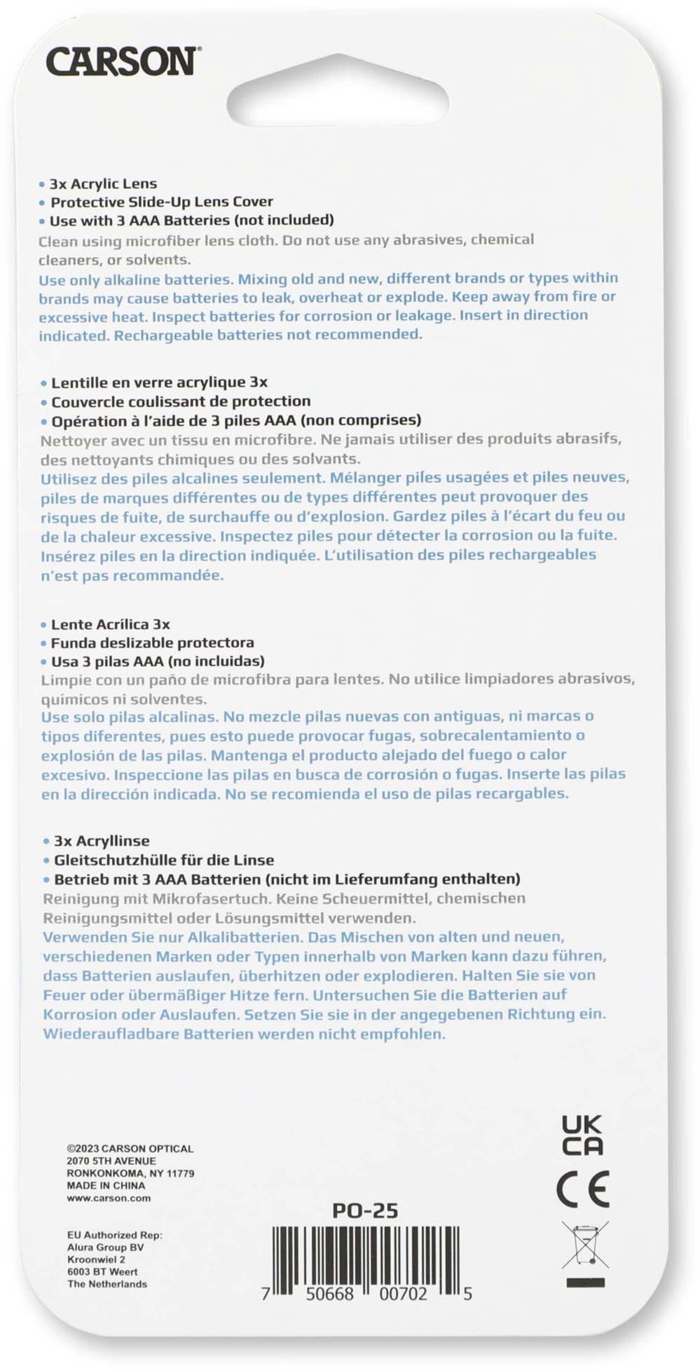 Carson 3x MiniBrite Pocket Magnifier Loupe PO-25 , 36% Off — CampSaver