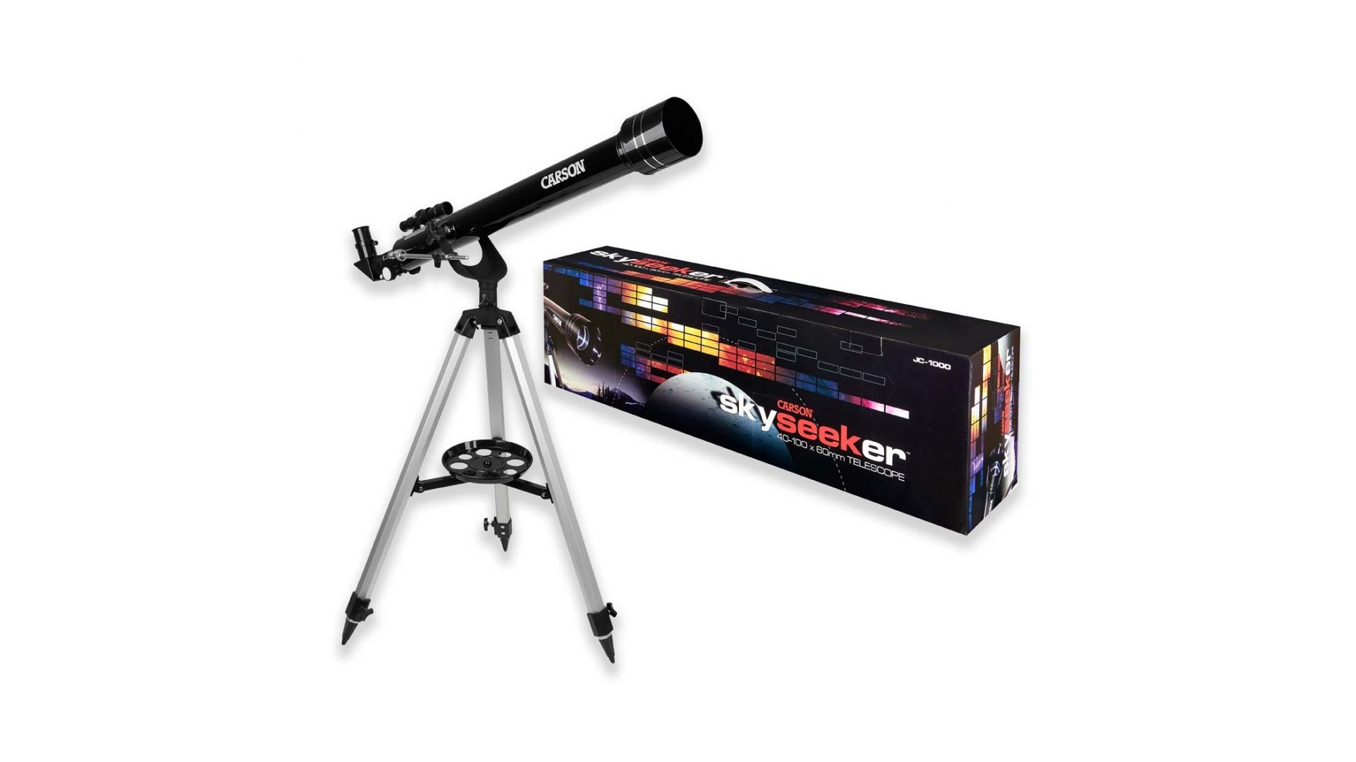 Carson Black SkyWatcher Telescope JC-1000 , 18% Off with Free S&H ...