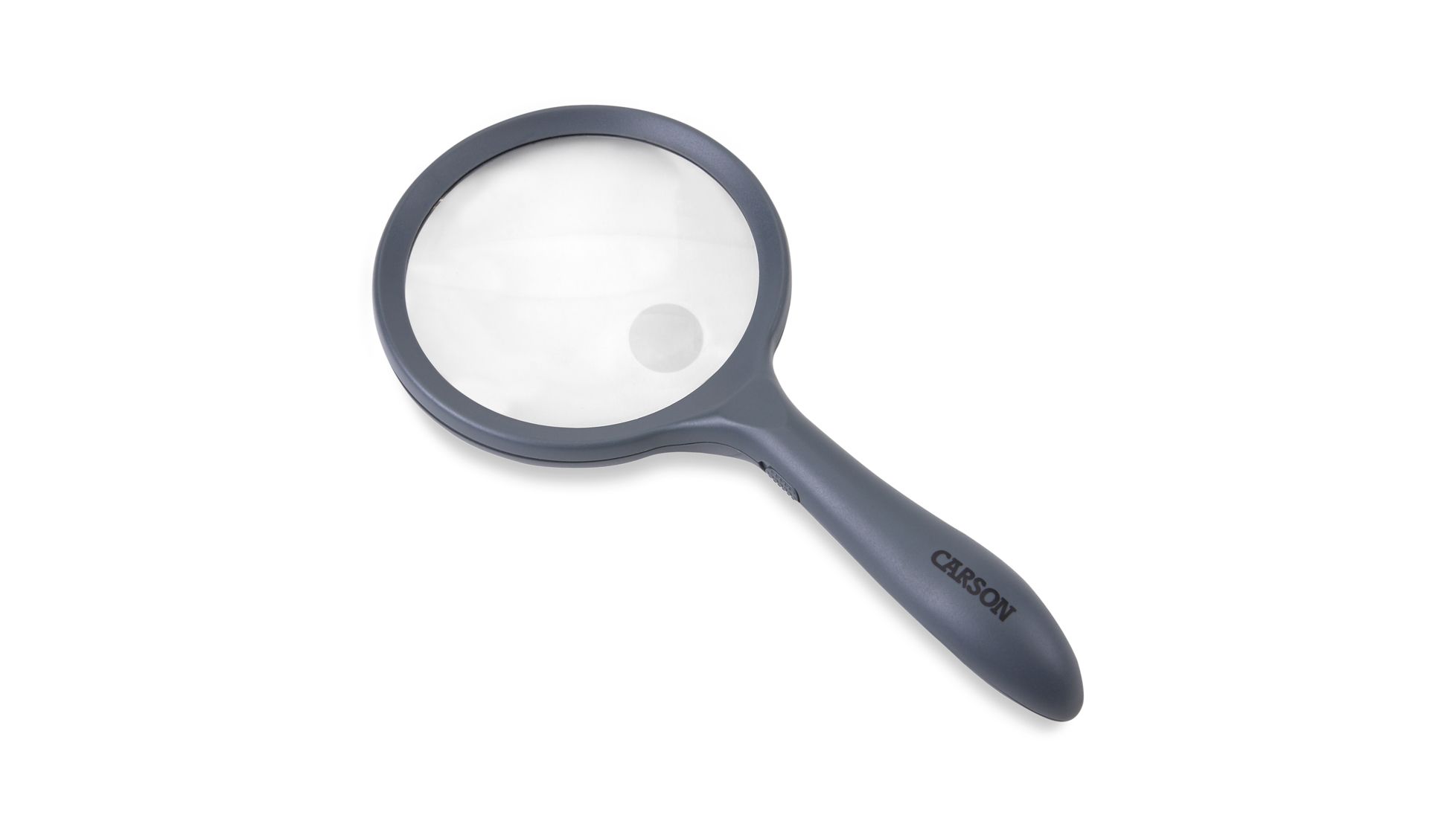 Carson LED Lighted HandHeld 2x Magnifier w/4x Spot Lens hm-44 — CampSaver