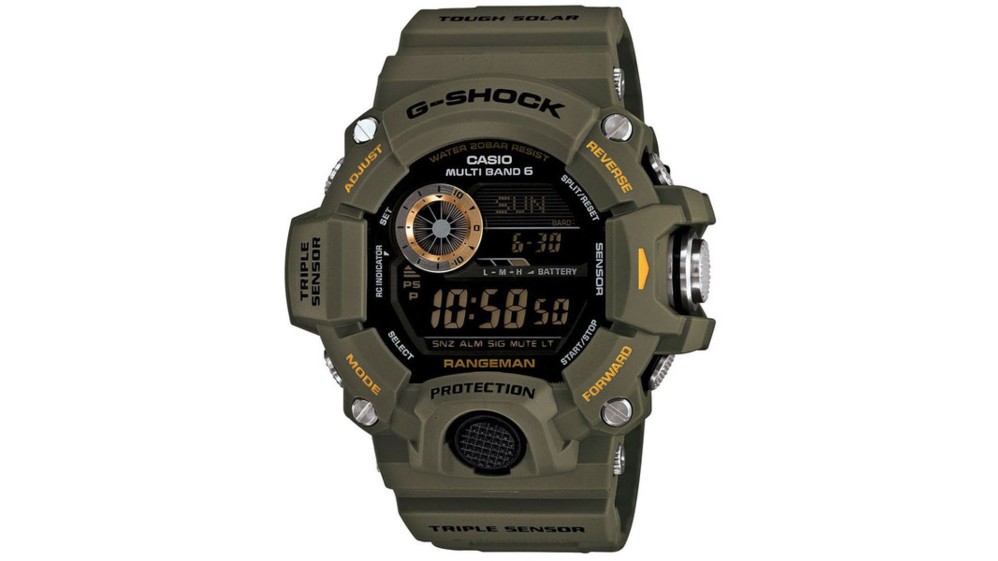 Casio Tactical G Shock Rangeman Triple Sensor Watch with Free S&H ...