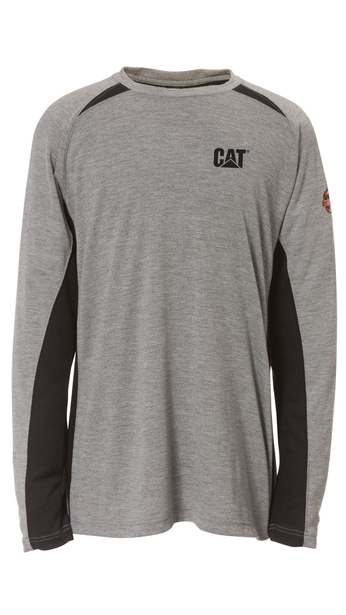 Caterpillar Flame Resistant Long Sleeve Performance Crew Shirt - Men's ...