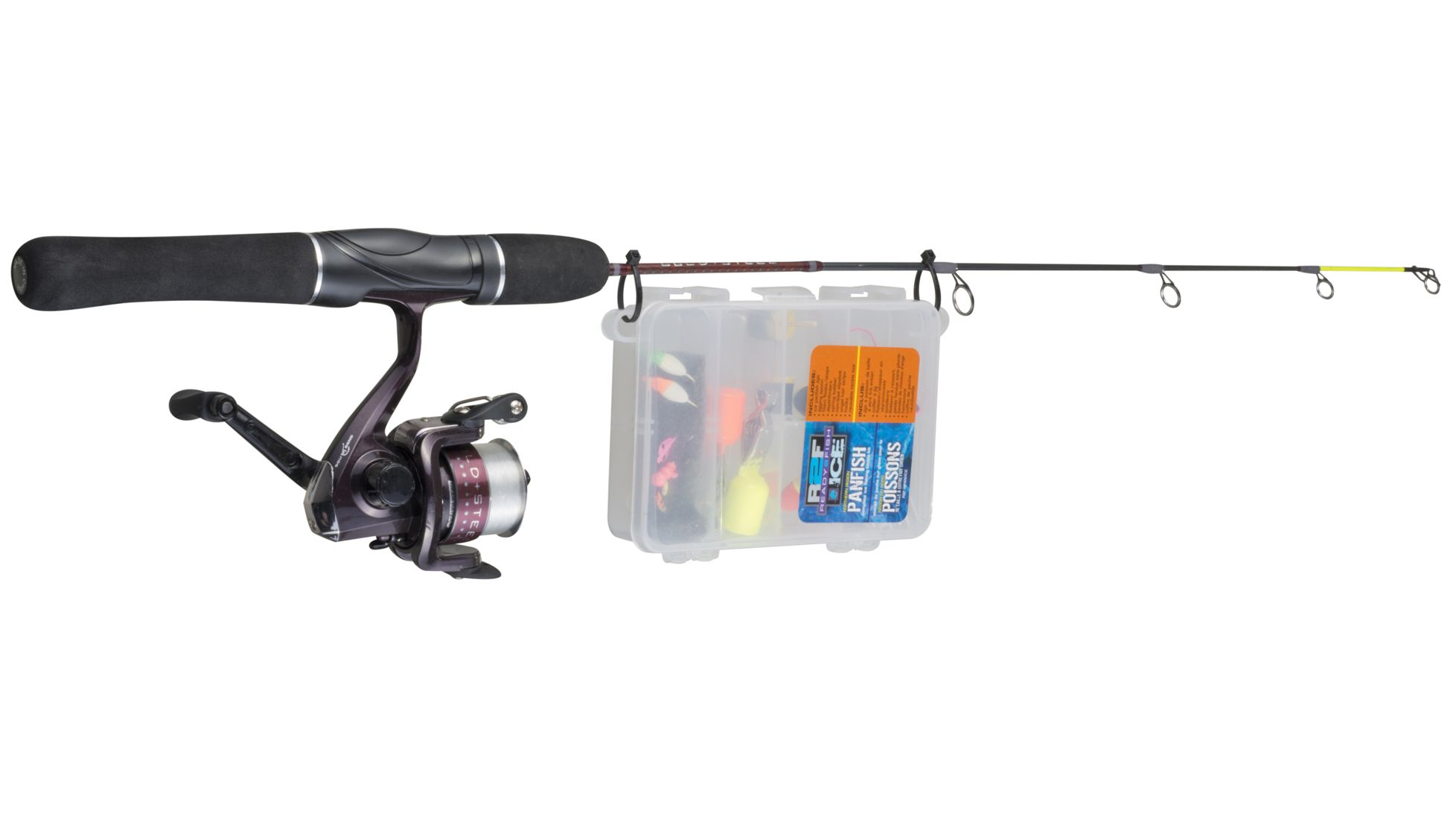 Celsius R2F Panfish Ice Rod and Reel Combo with Kit — CampSaver