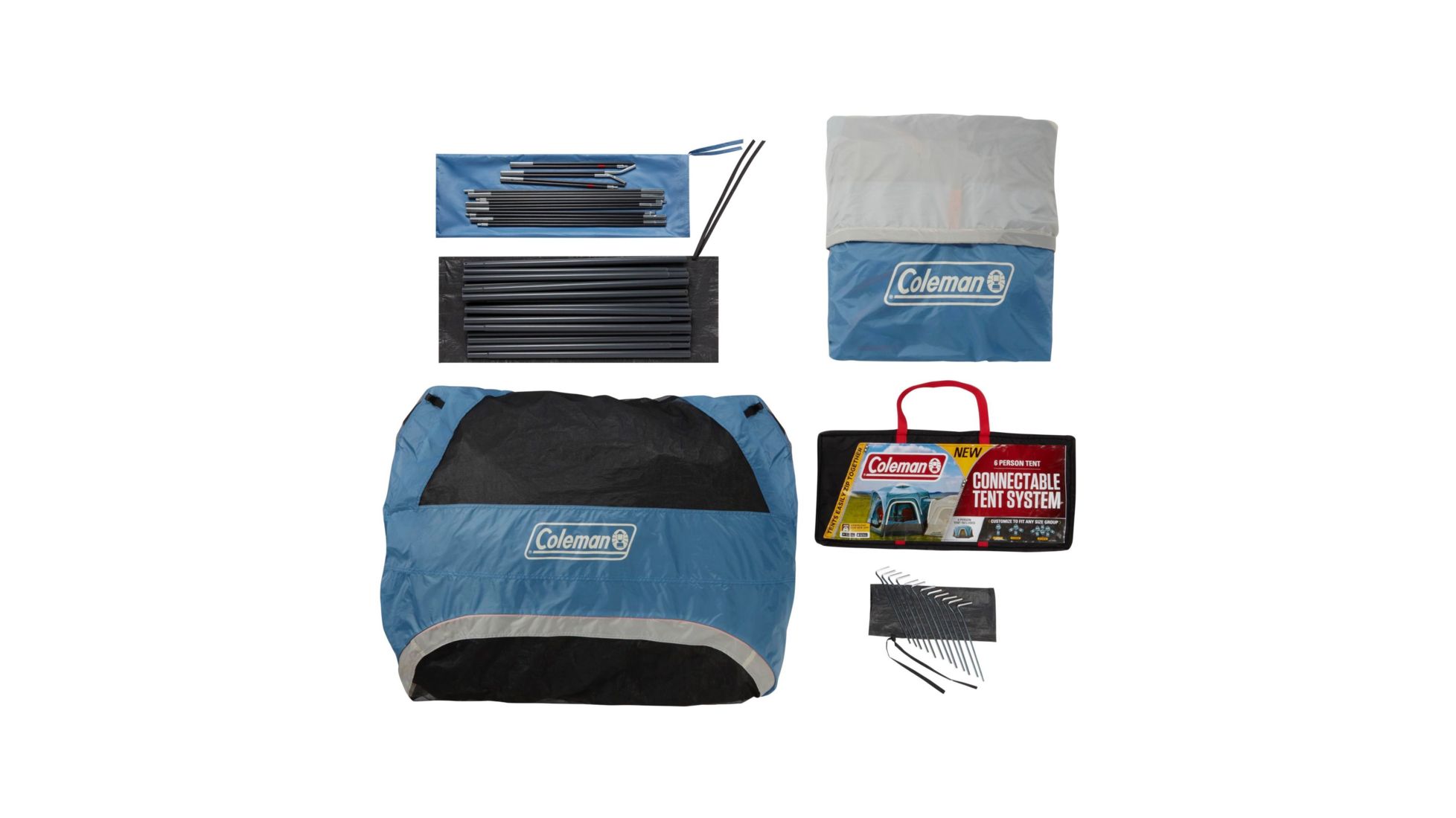 Coleman Tent 6P Connectable Instant — CampSaver