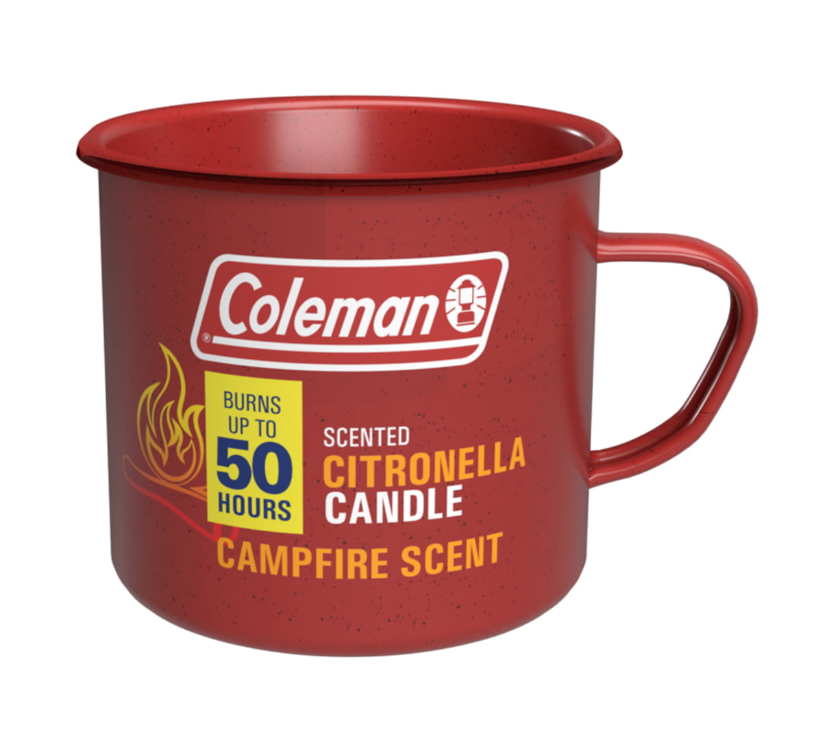 Coleman Tin Mug Scented Citronella Candle — CampSaver