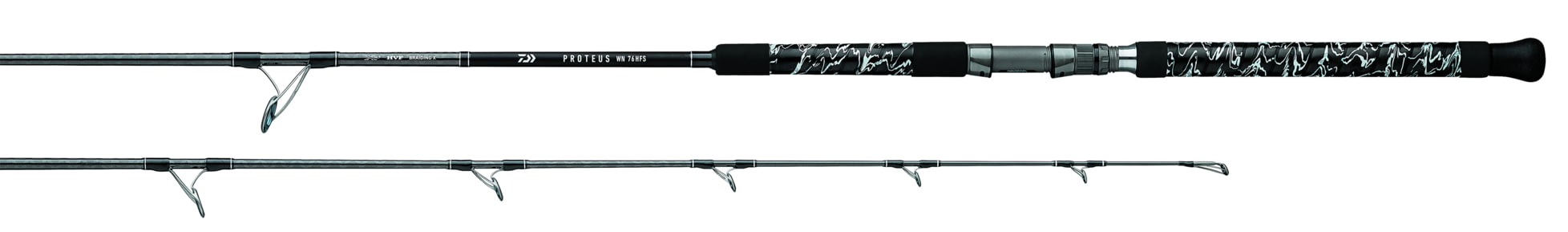 Daiwa Proteus WN Blue Spinning Rod — CampSaver