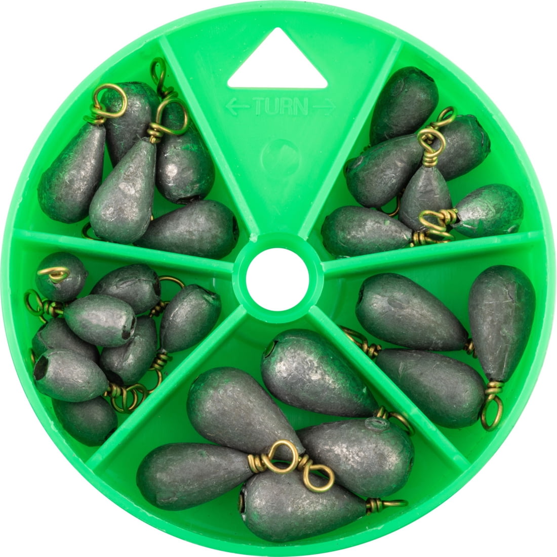 Danielson Bass Casting Sinker Selector - 27 Piece BC27 — CampSaver