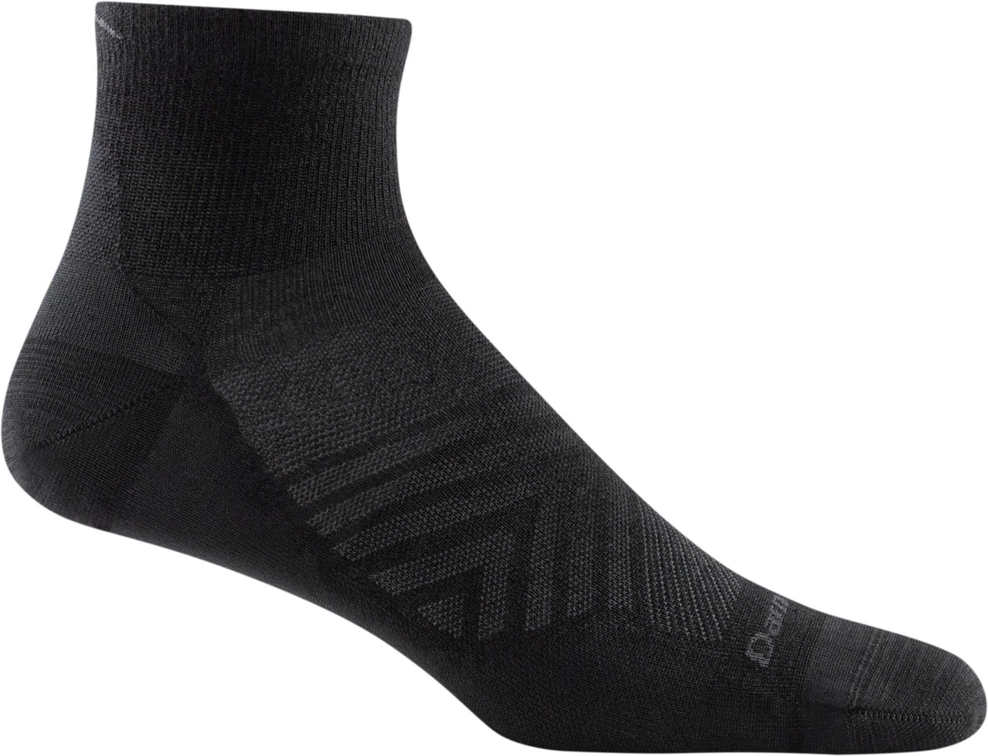 Darn Tough Run Quarter Ultra-Lightweight Running Socks - Men's — CampSaver