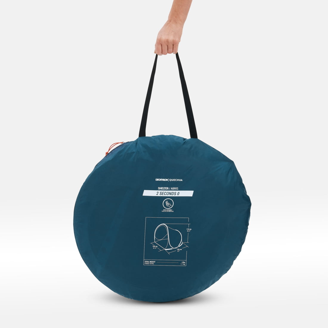 Decathlon Quechua 2 Second Pop Up Sun Shelter Tent 4006566 , 45% Off ...