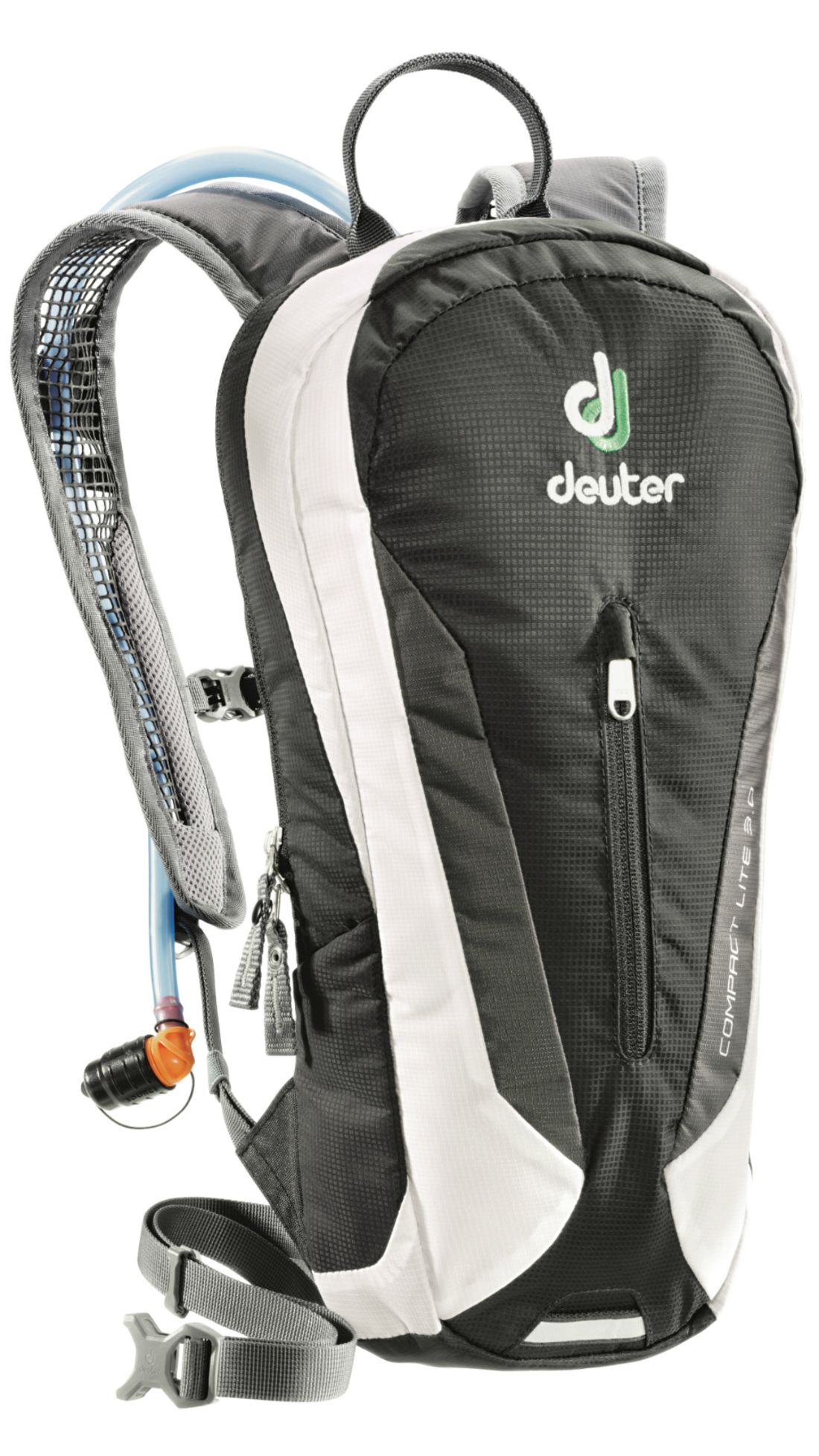 Deuter Compact Lite 3.0 Backpack-Black/White — CampSaver