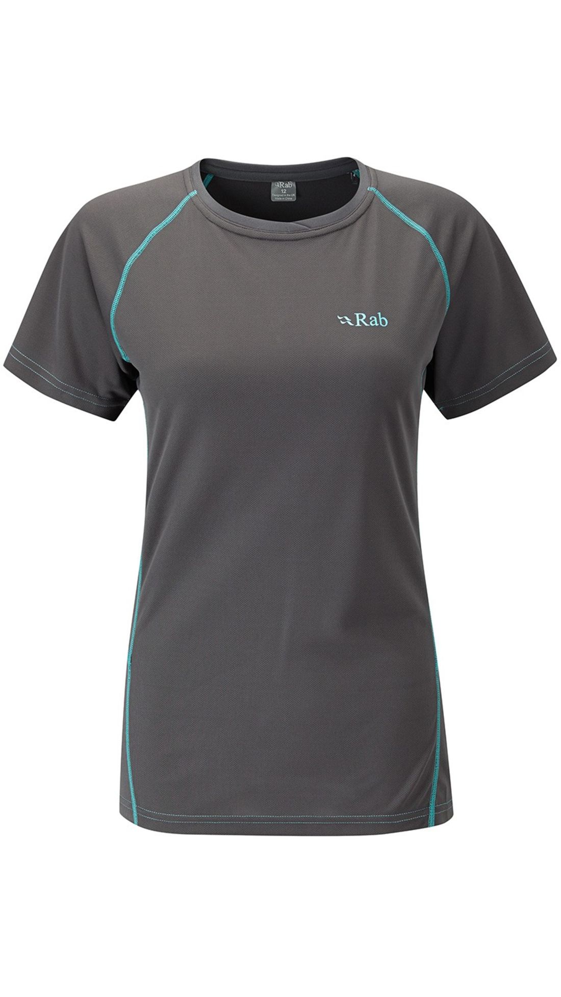 DryFlo 80 Short Sleeve Tee - Women's-Graphene-Large — CampSaver