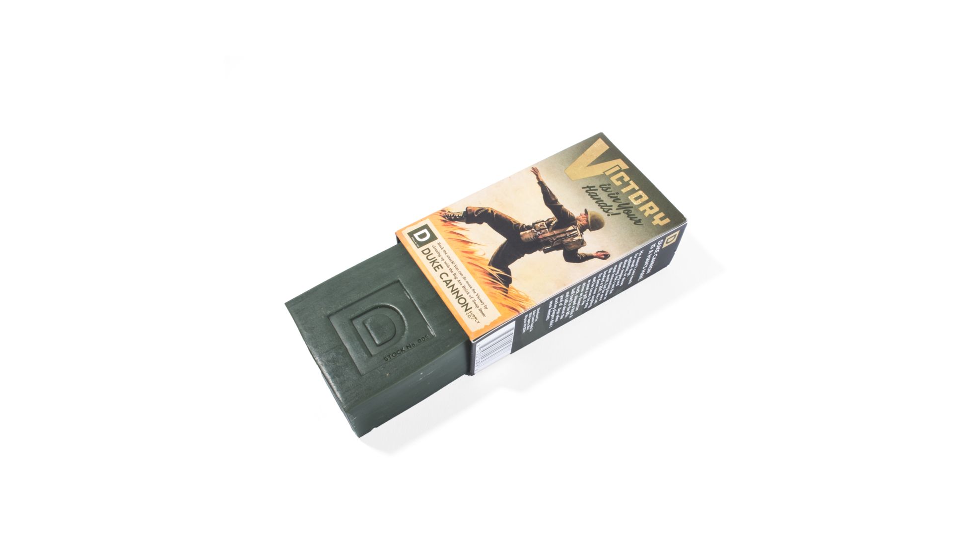 Duke Cannon Supply Co Big Brick of Soap - WW2 Victory — CampSaver