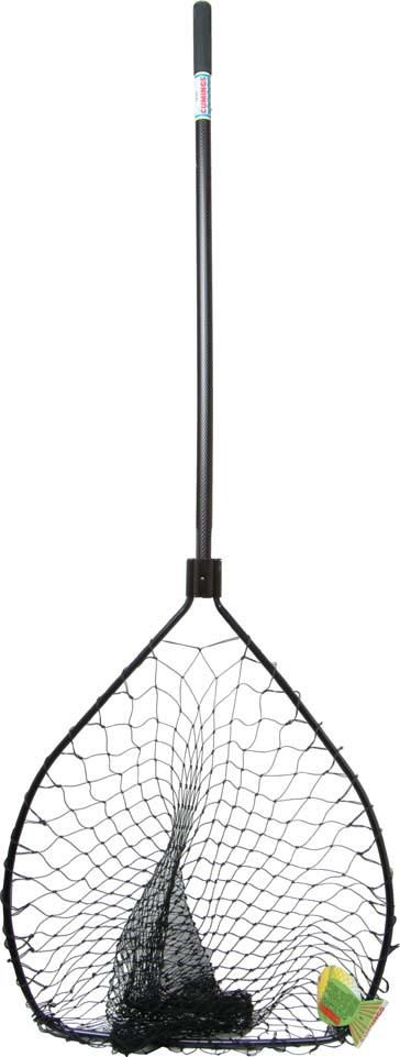Ed Cummings Salmon Net-4ft. One Piece Hndle — CampSaver