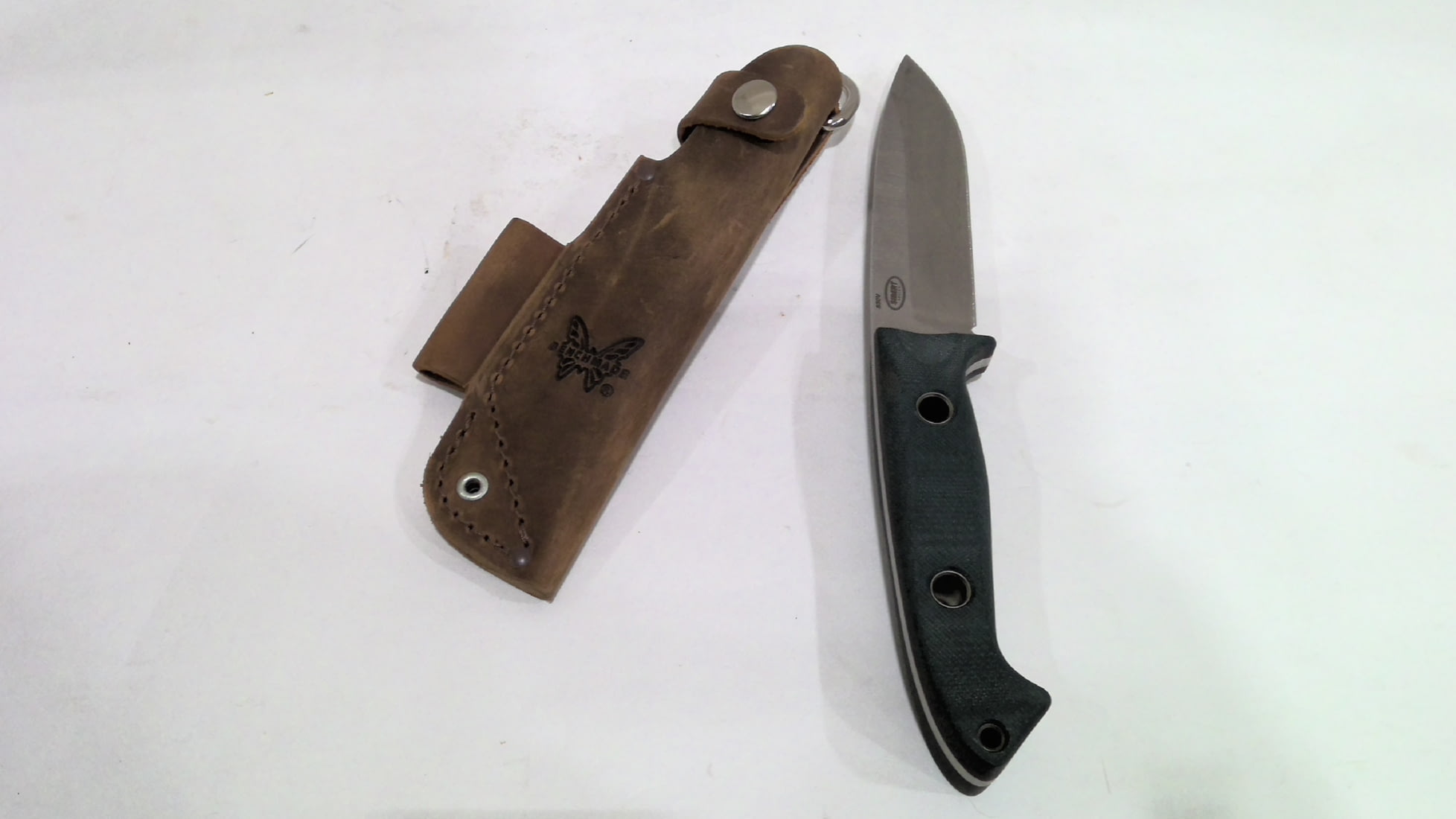 Benchmade 162 Bushcrafter 9.20" Fixed Blade Knife by Sibert Design ...