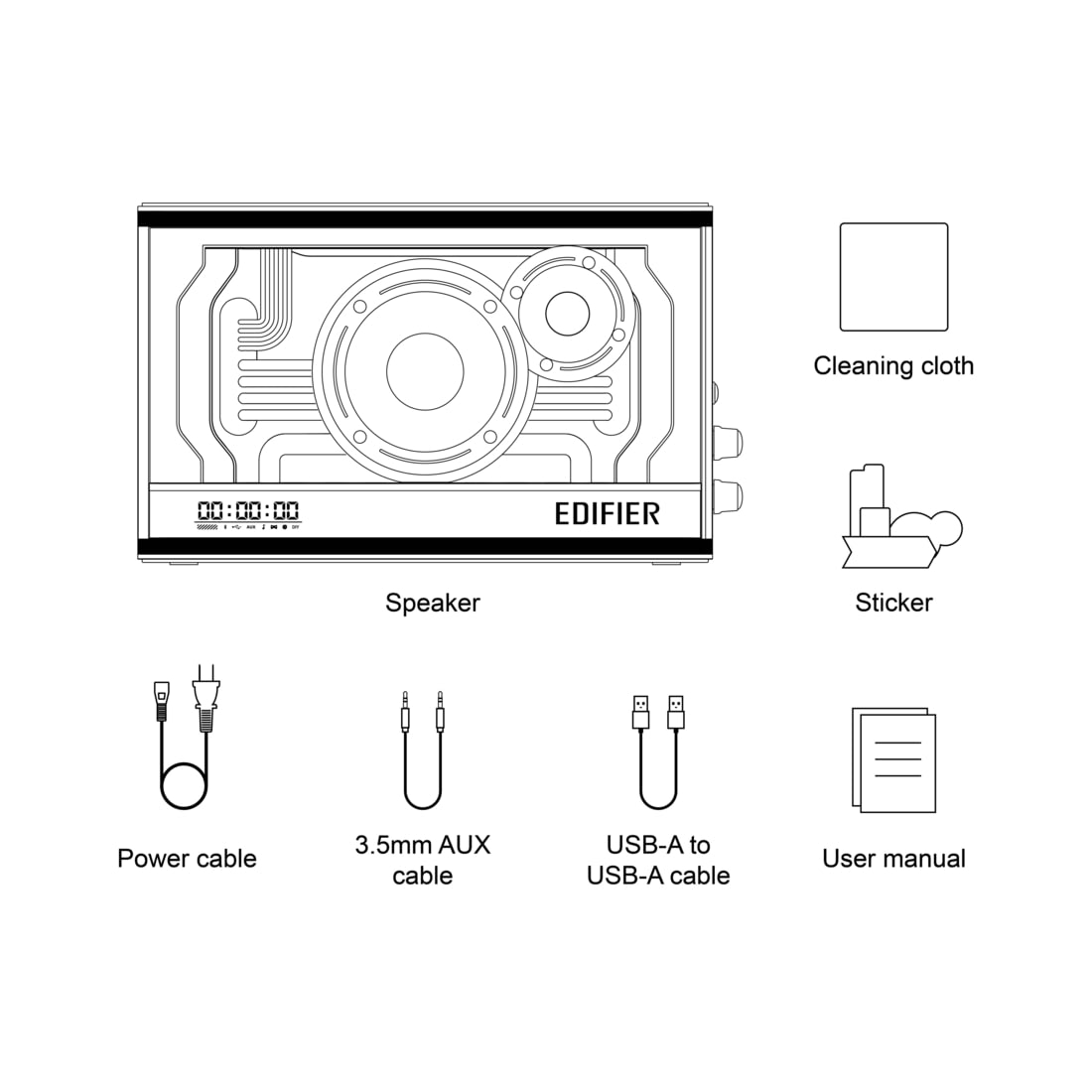Edifier QD35 Tabletop Bluetooth Speaker — CampSaver