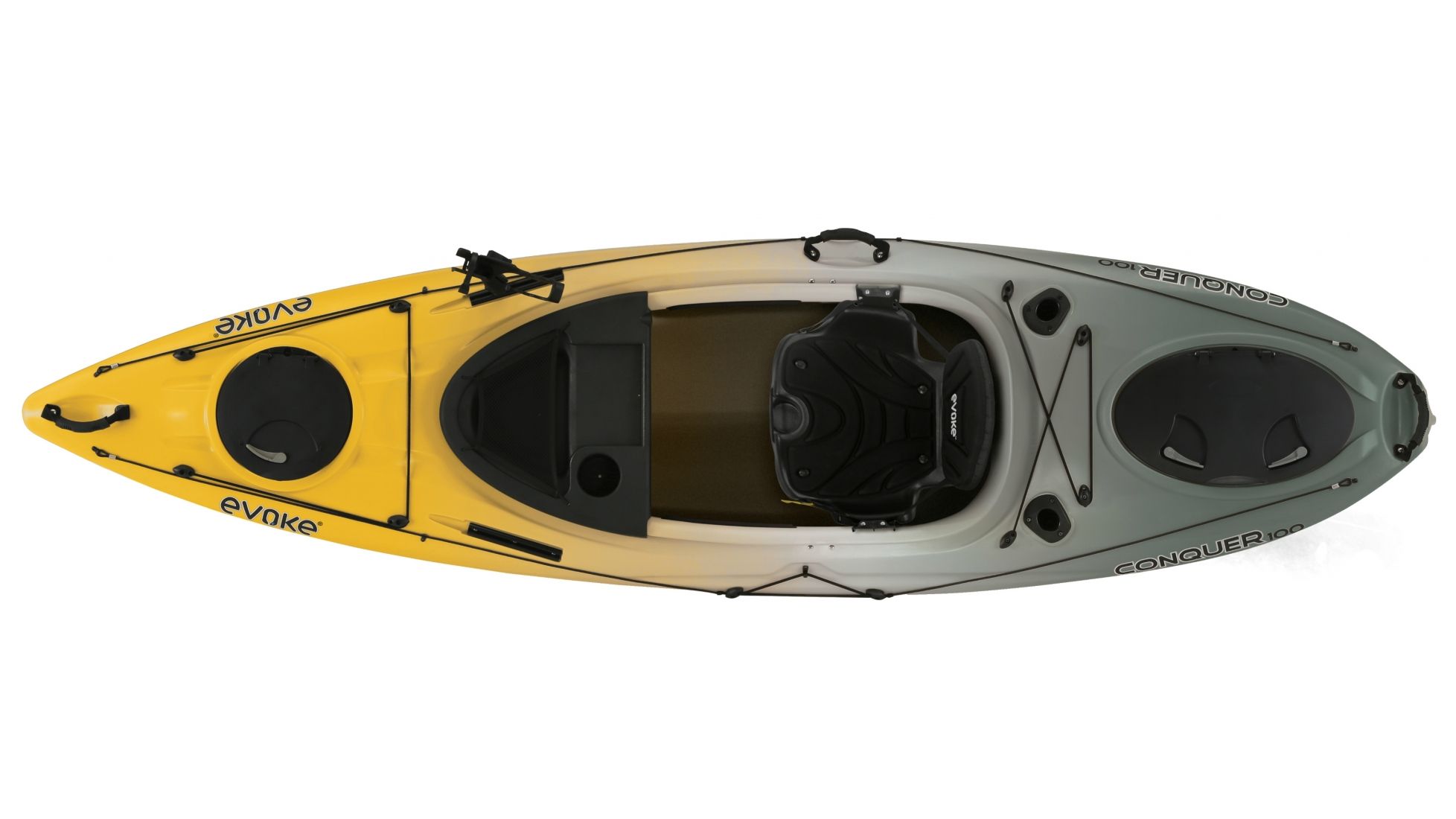 Evoke Paddle Sports Conquer 100 Fishing Kayak — CampSaver