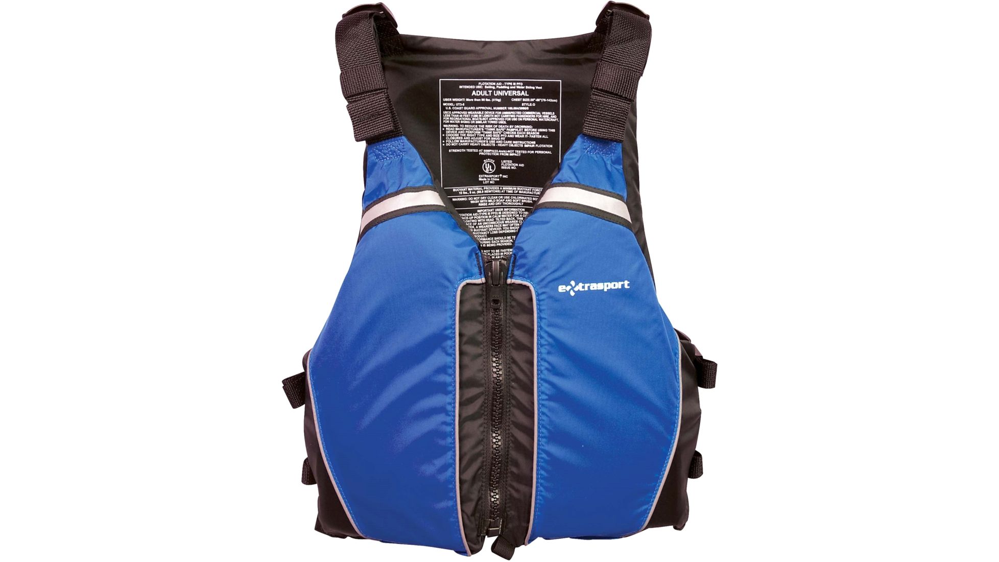 Extrasport Universal Life Vest, Universal Size for Adult, Nylon — CampSaver