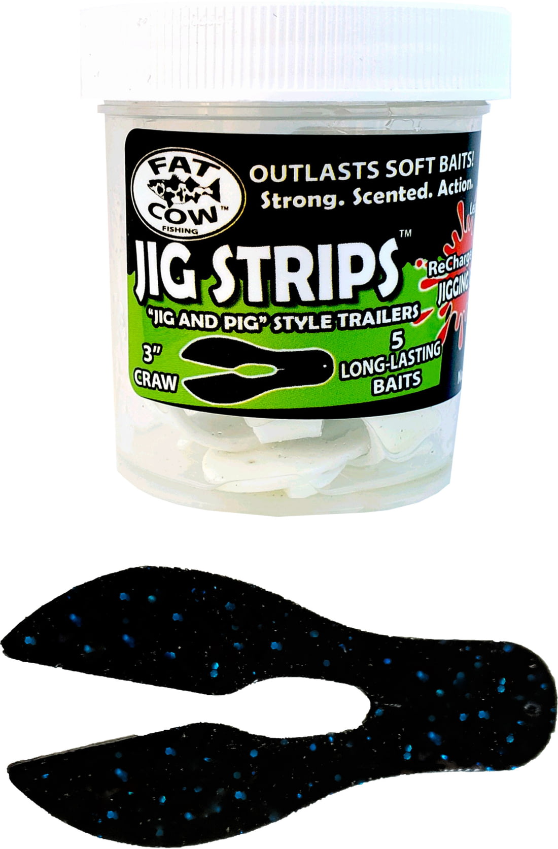Fat Cow Jig & Pig Style Trailer Craws — CampSaver