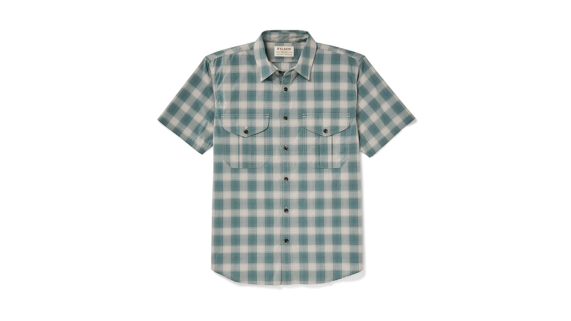 Filson Short Sleeve Feather Cloth Shirt - Men's — CampSaver