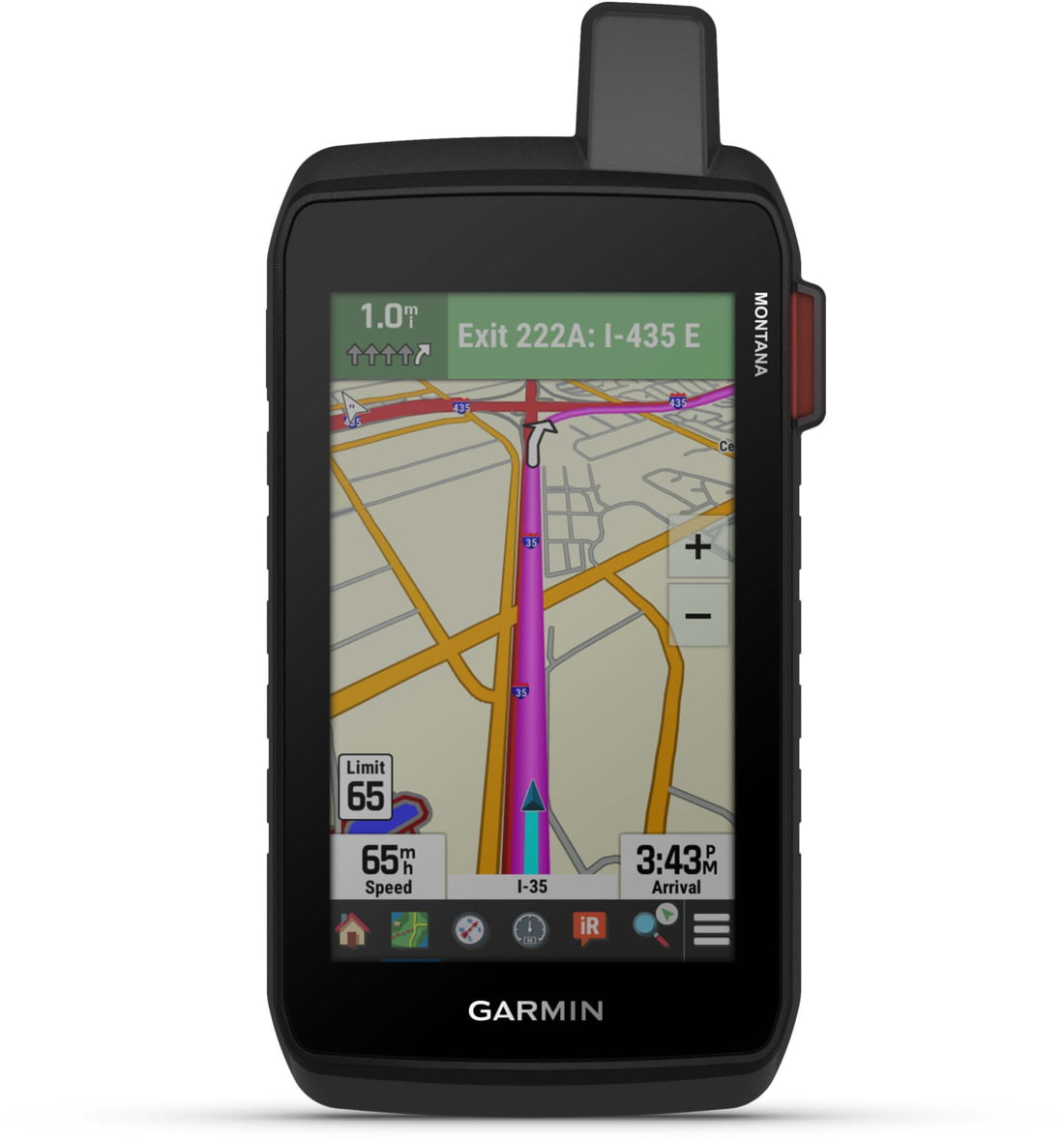 Garmin Montana 710i Rugged GPS Handheld Navigator w/Built-in InReach ...