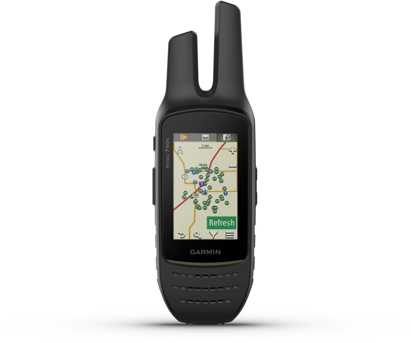 Garmin Rino 750t 2-Way Radio/GPS Navigator 010-01958-30 with Free S&H ...