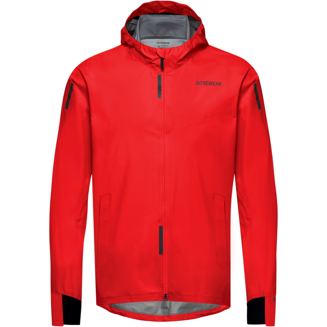 GOREWEAR CONCURVE GORE-TEX Running Jacket Men's in Lab Red Small Slim ...