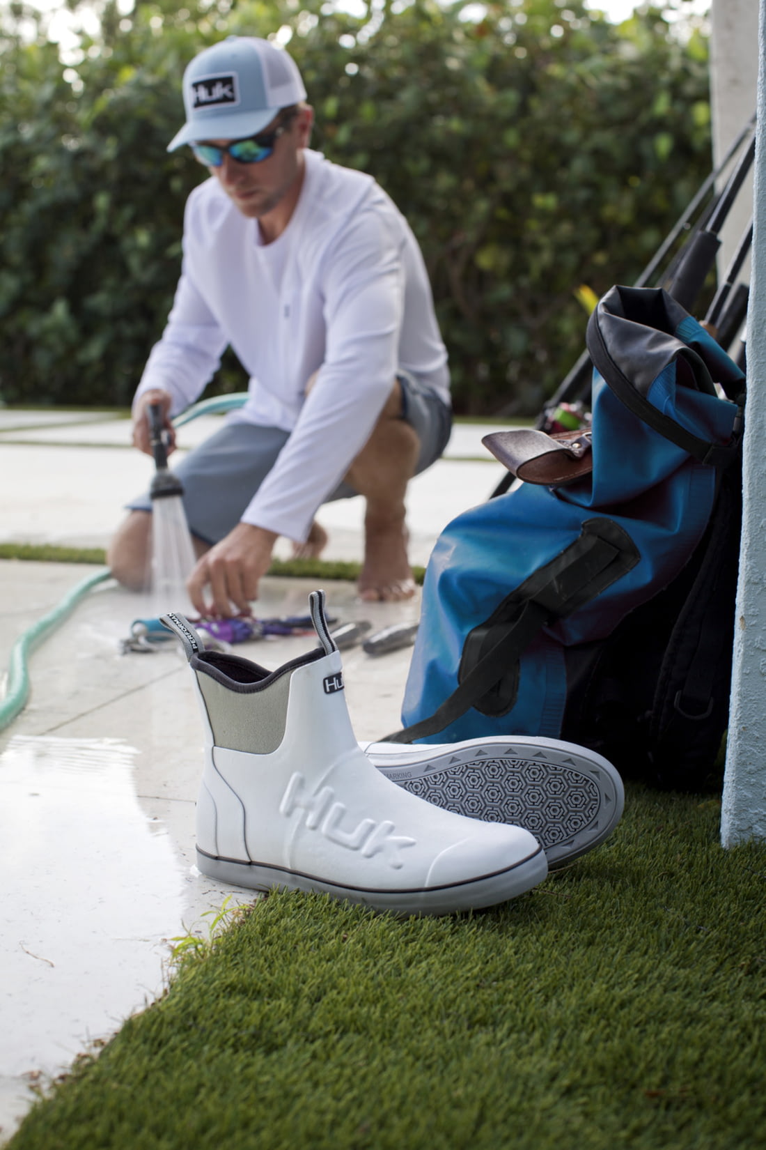 HUK Performance Fishing Rogue Wave Rain Boots - Men's — CampSaver