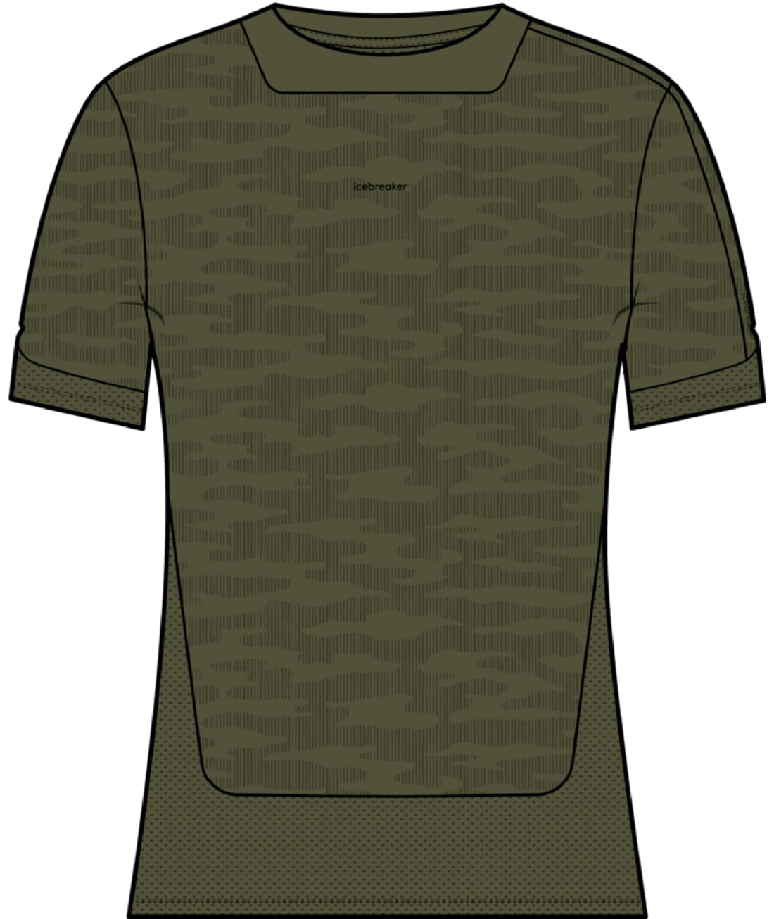 Icebreaker 125 ZoneKnit Short Sleeve IB Topo T-Shirt - Men's — CampSaver