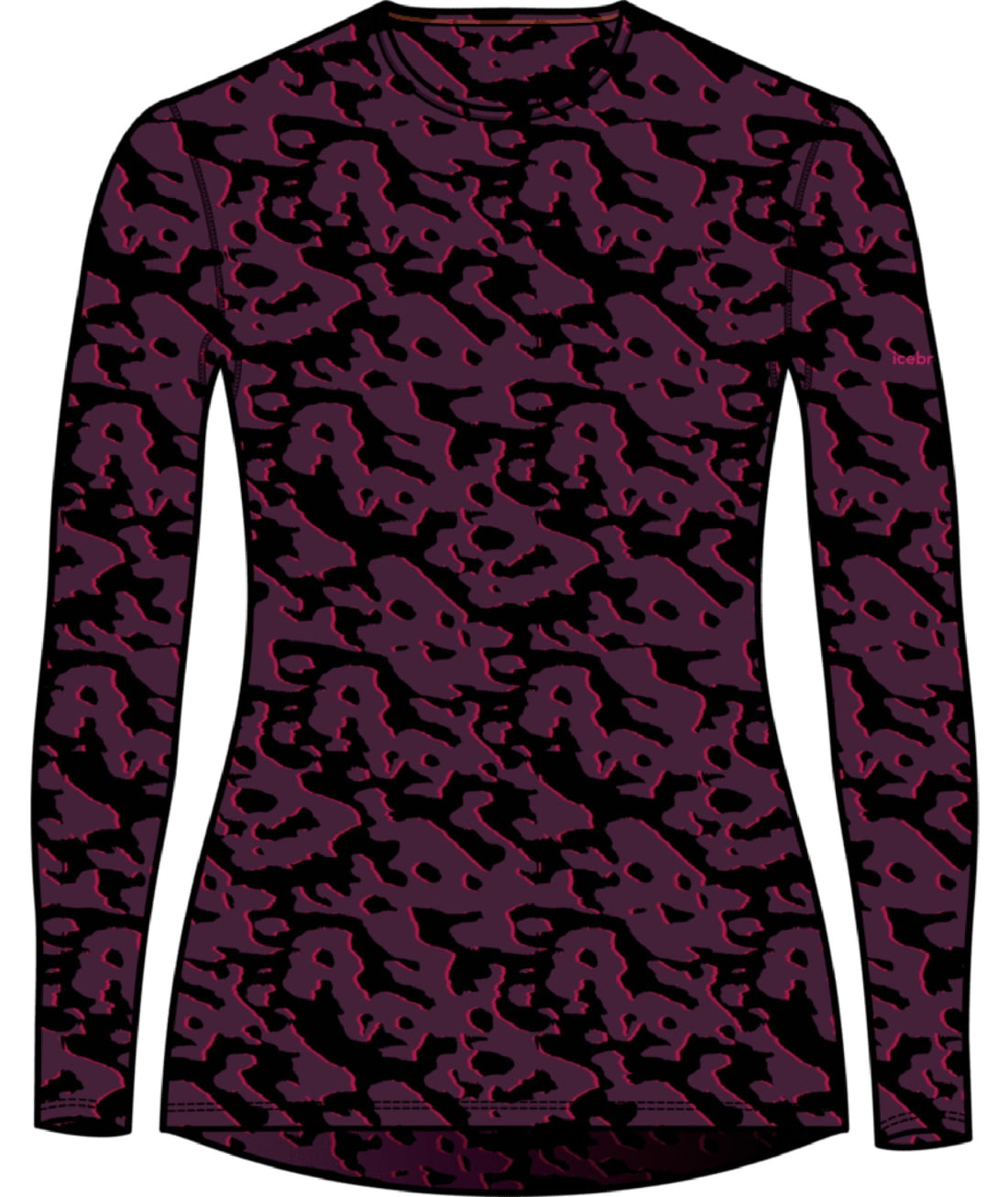 Icebreaker 200 Oasis Long Sleeve Crewe Macro Forms Top - Women's IB0A56UD989XL , 50% Off with ...