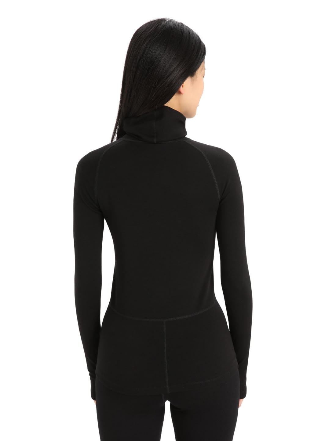 Icebreaker 300 MerinoFine Long Sleeve Roll Neck Thermal Top - Women's ...