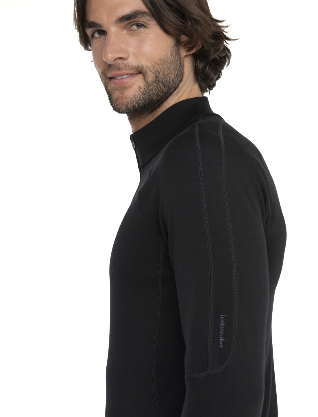 Icebreaker 300 MerinoFine Polar LS Half Zip Baselayer Top - Men's ...