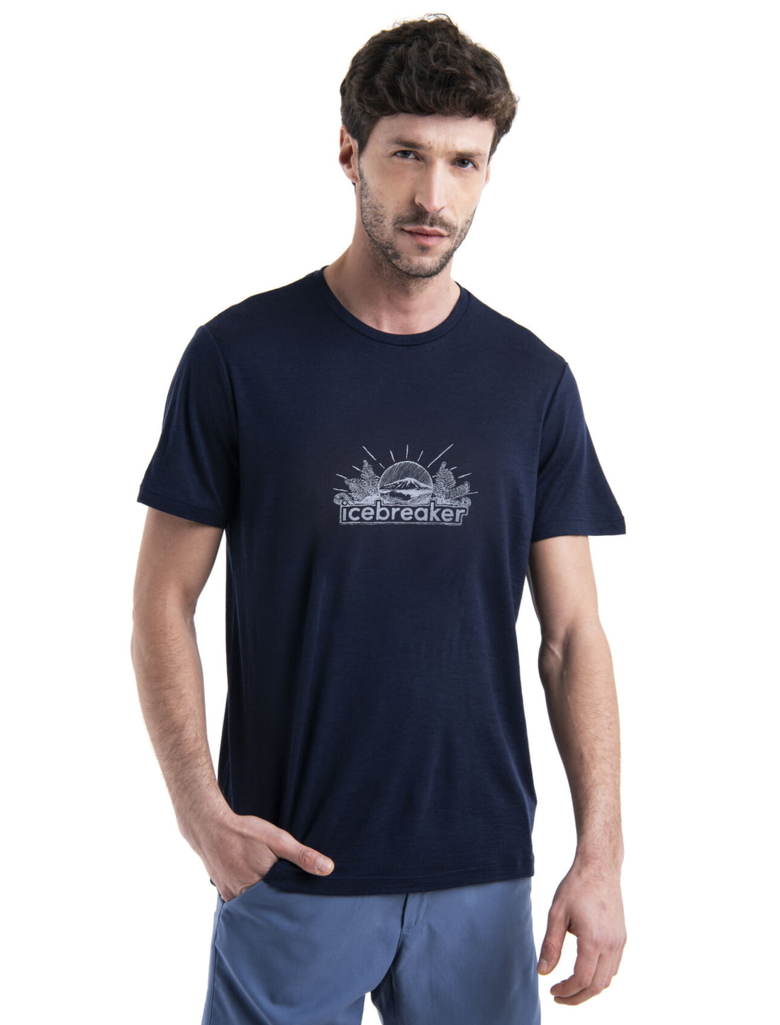 Icebreaker Merino 150 Tech Lite III SS Tee IB Grown Naturally - Men's ...