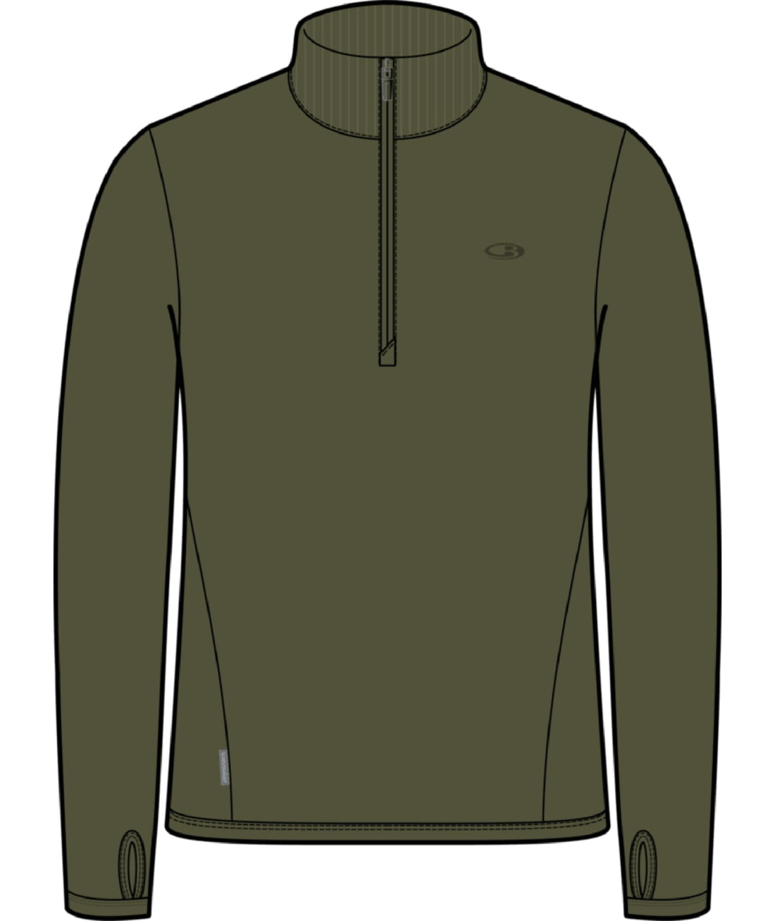 Icebreaker Original Long Sleeve Half Zip Top - Men's — CampSaver