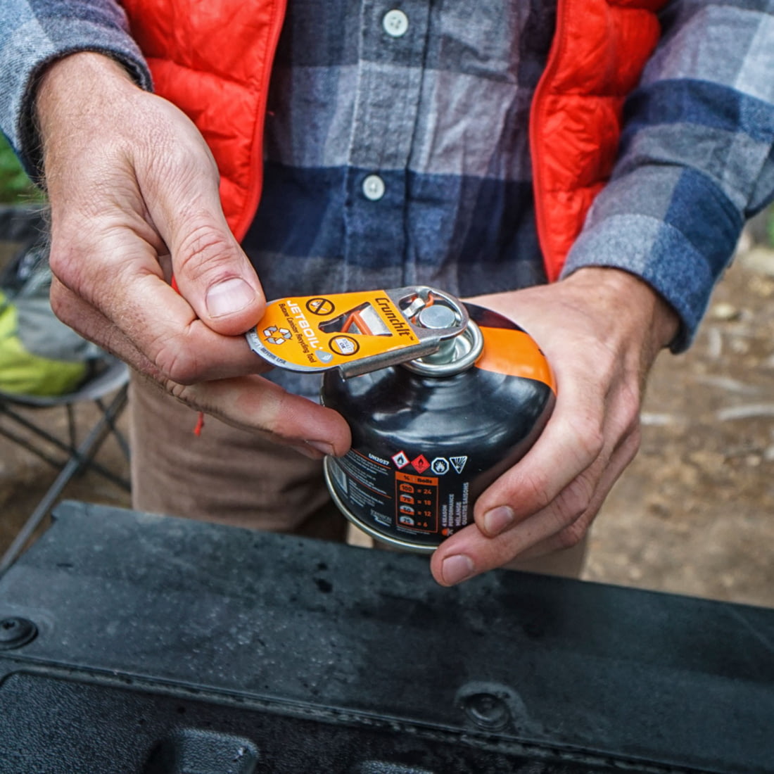 Jetboil CrunchIt Fuel Canister Recycling Tool CRUNCH — CampSaver