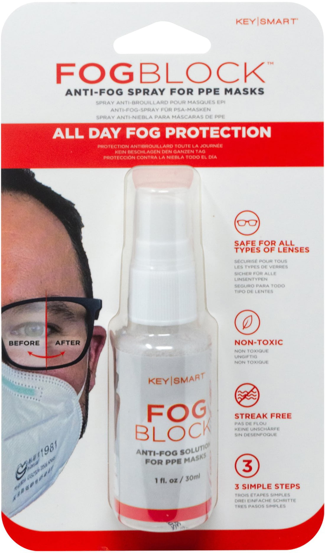 KeySmart FogBlock Anti-Fog Spray KS914 , 33% Off — CampSaver