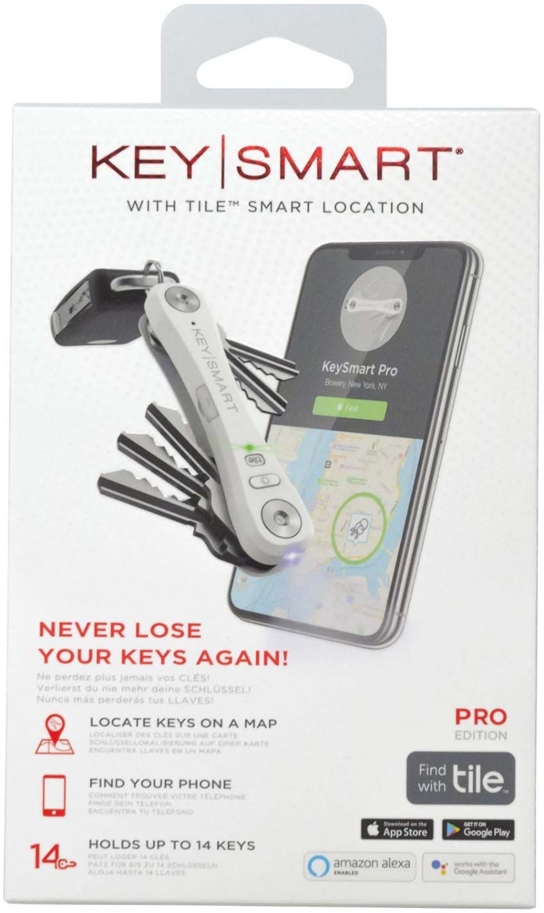 KeySmart Pro w/Tile Smart Location , Up to 25% Off with Free S&H ...