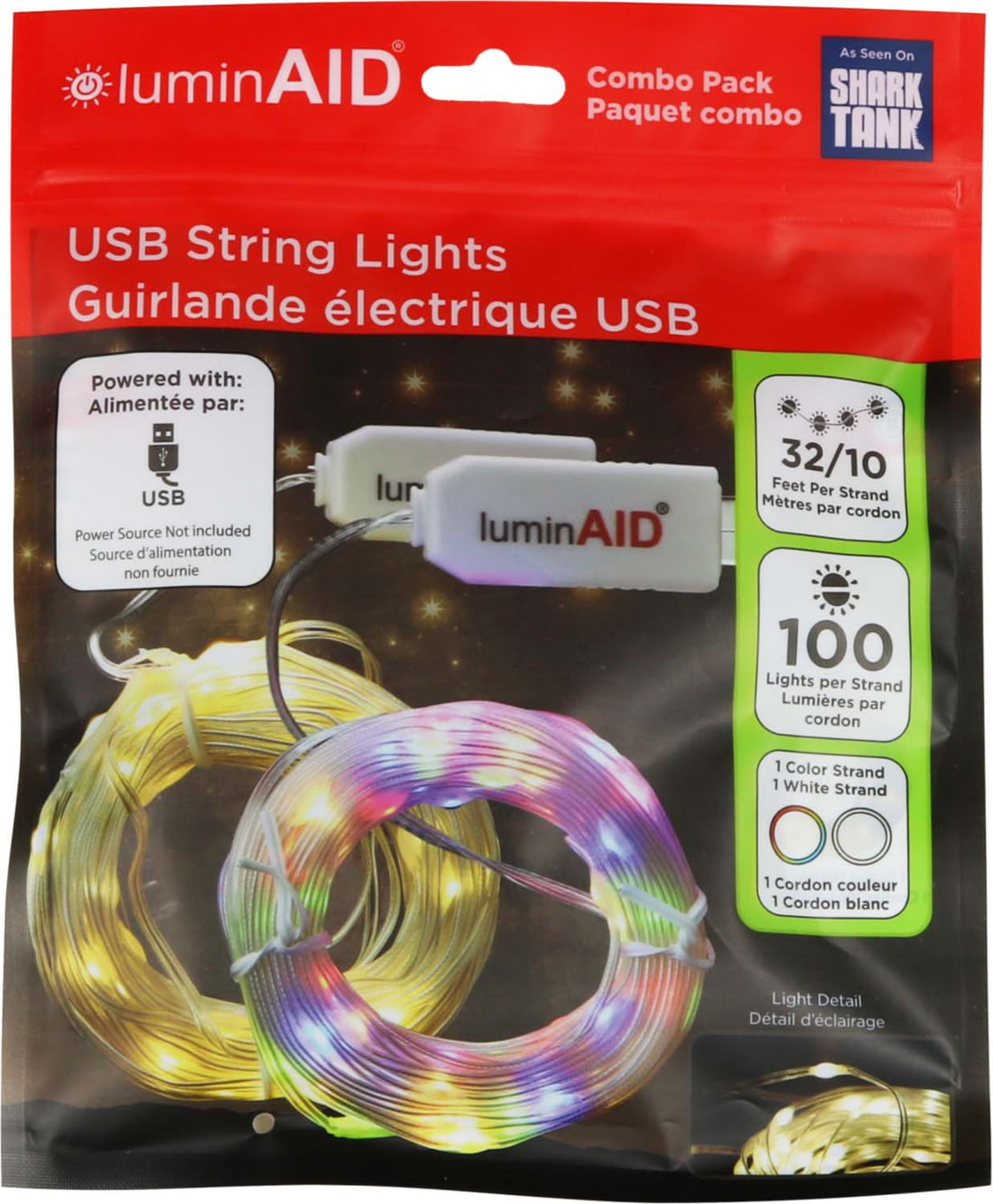LuminAID Add-On String Lights 0196-0600 — CampSaver