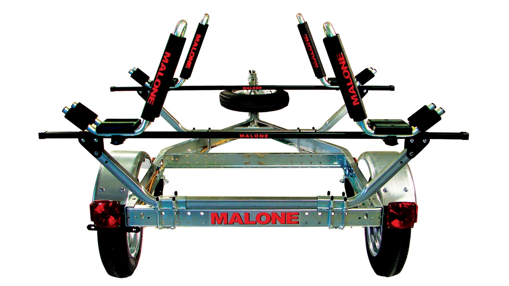Malone Auto Racks MicroSport Package 1 Trailer, 1 Spare Tire Kit, 2 J ...