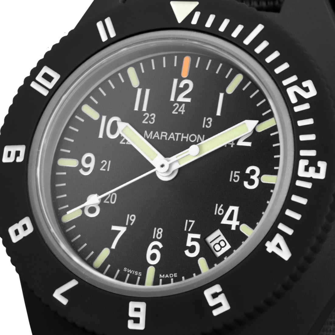 Marathon 41 mm Maraglo Navigator Watch w/Date , Up to 10% Off with Free ...