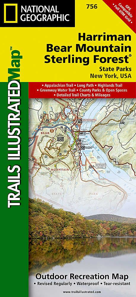 Media Harriman, Bear Mountain and Sterling Forest State Parks Trail Map ...