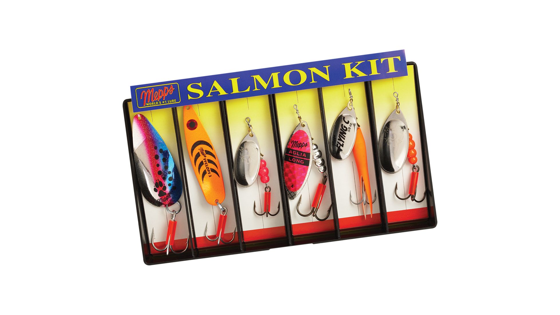 Mepps Salmon Kit - Plain Lure Assortment — CampSaver