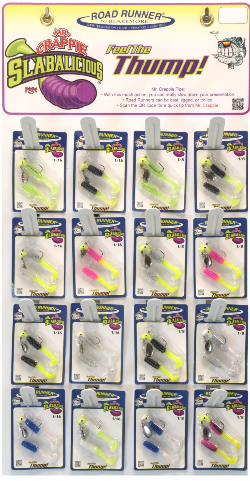 Mr. Crappie Slabalicious Dragger Display — CampSaver