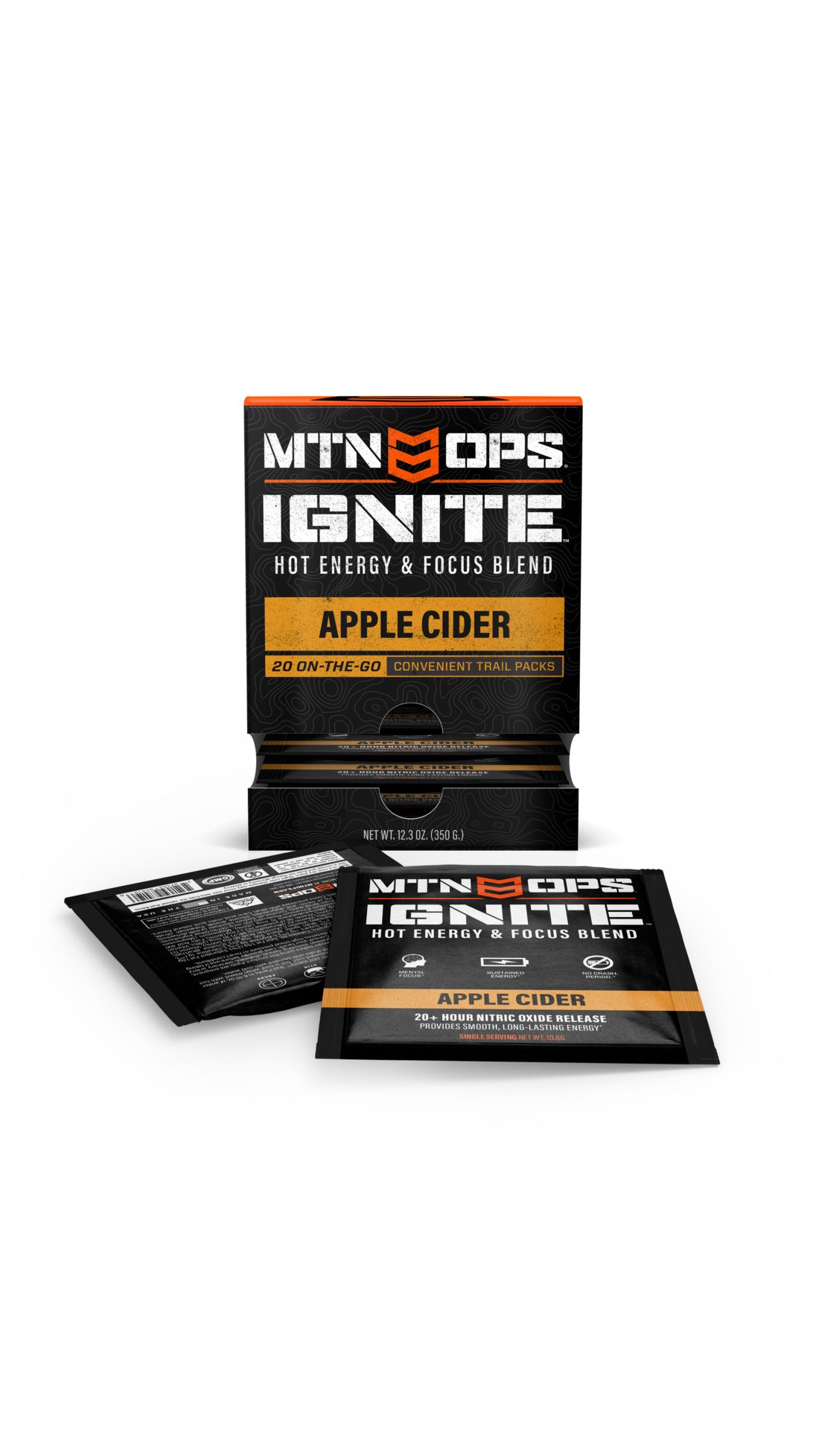 MTN OPS Hot Ignite Supercharged Energy Drink, 20 Trail Packs — CampSaver