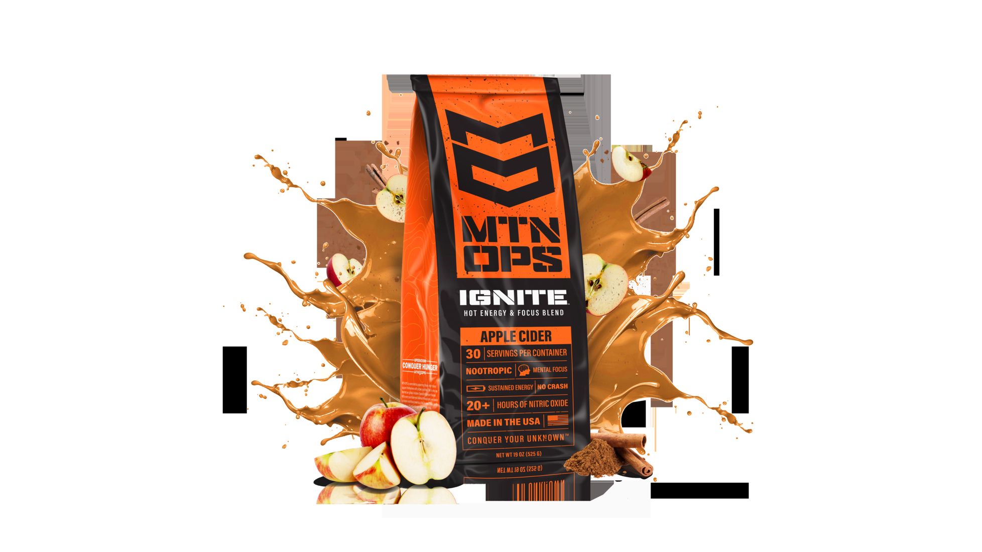 MTN OPS Hot Ignite Supercharged Energy Drink, 30 Servings — CampSaver