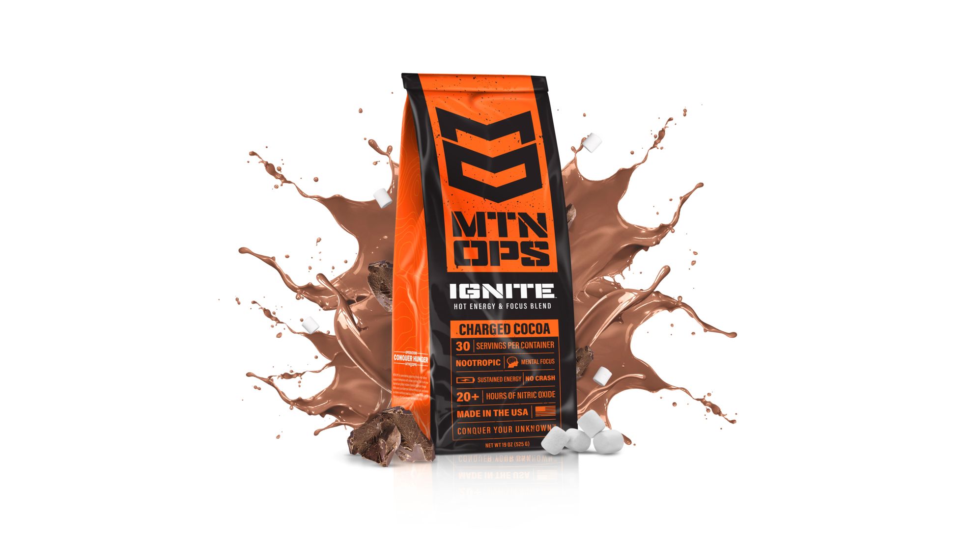 MTN OPS Hot Ignite Supercharged Energy Drink, 30 Servings — CampSaver