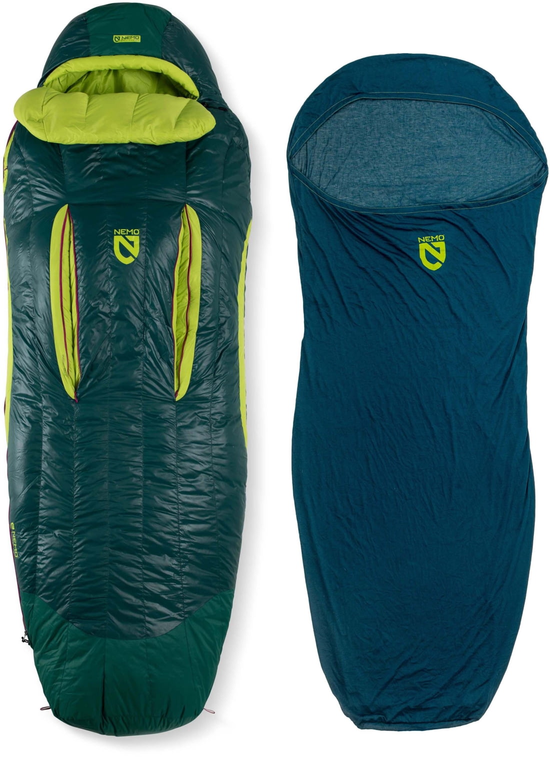 NEMO Equipment Tracer Sleeping Liner — CampSaver