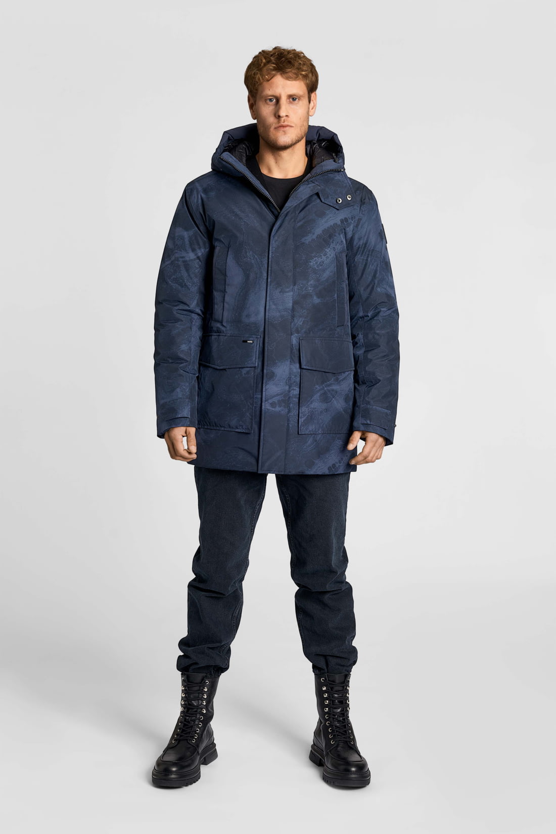 Nobis Kason Jacket - Men's KASON_Navy Texture Print_XL with Free S&H ...